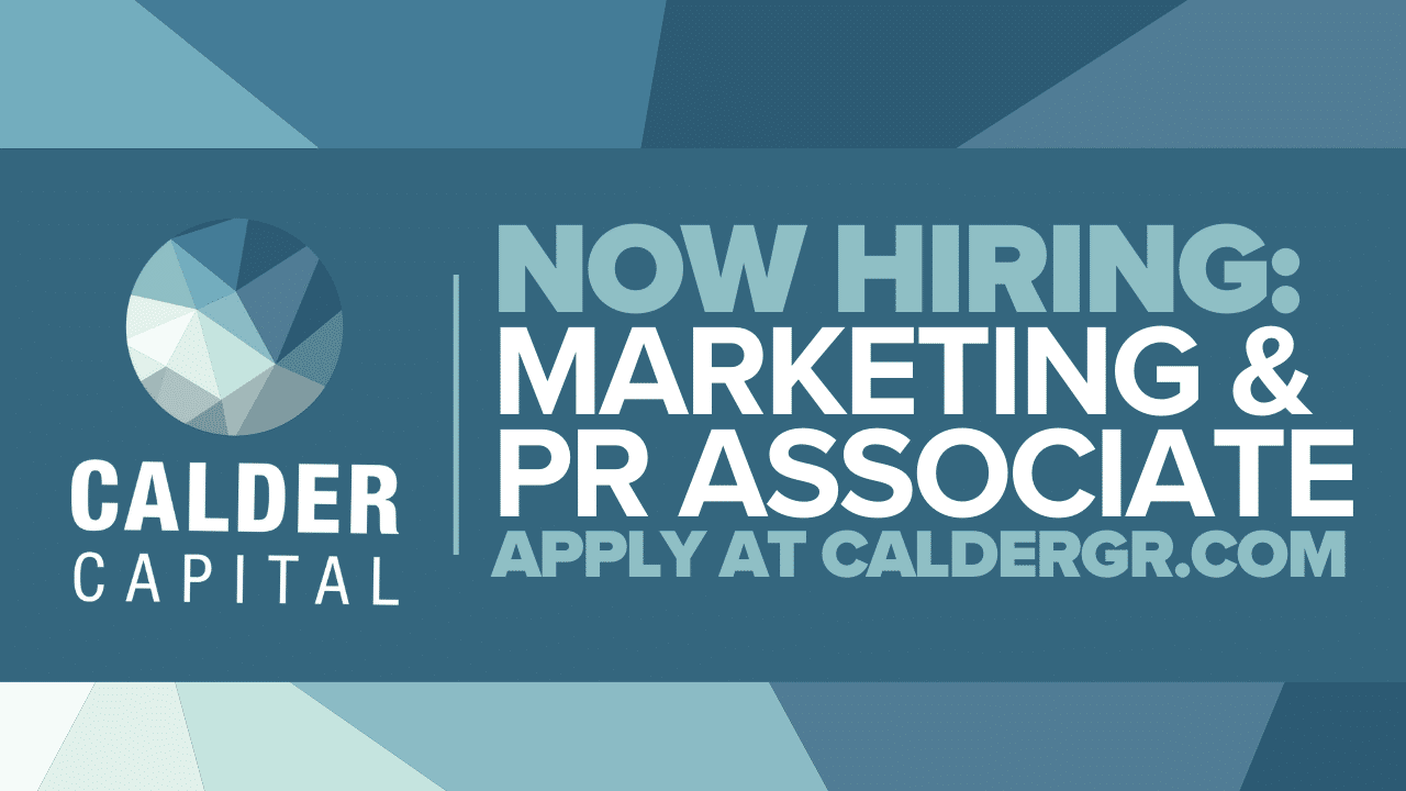 Marketing and PR Associate - Calder Capital, LLC